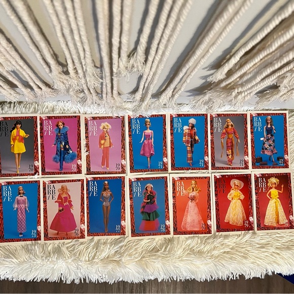 Barbie | Toys | 97s Barbie Collectible Fashion Trading Cards All First ...